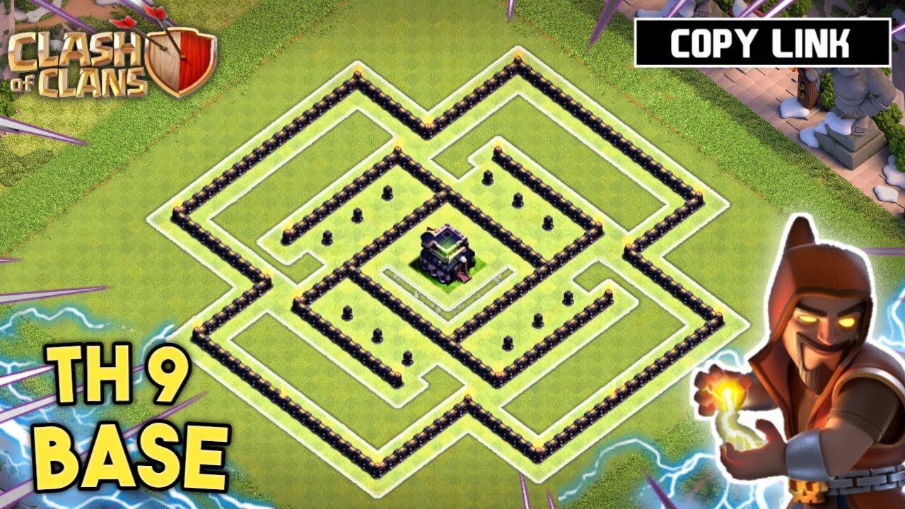 NEW BASE COC TH 9 | COC TH9 BASE | TH9 COC | TH9 BASE | TH9 BASE COC ...