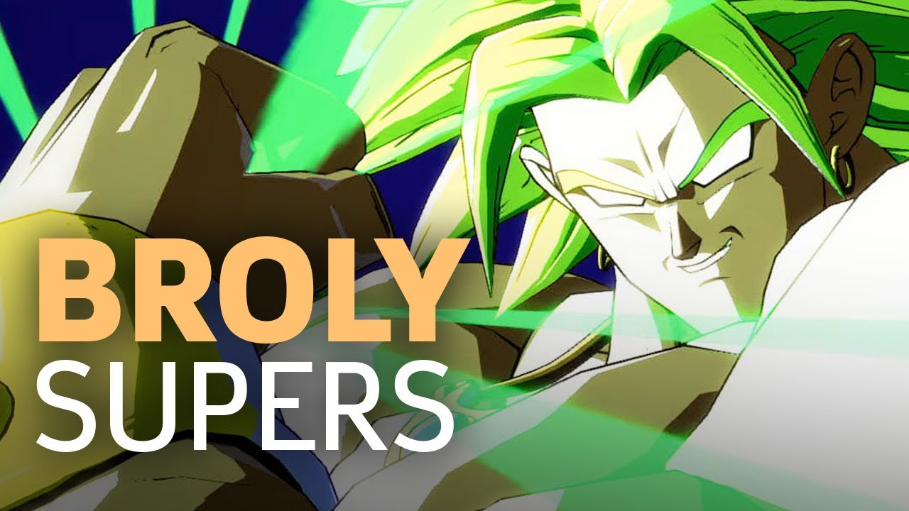 Broly Supers, Intro, And Win Quote - Dragon Ball FighterZ - YouTube