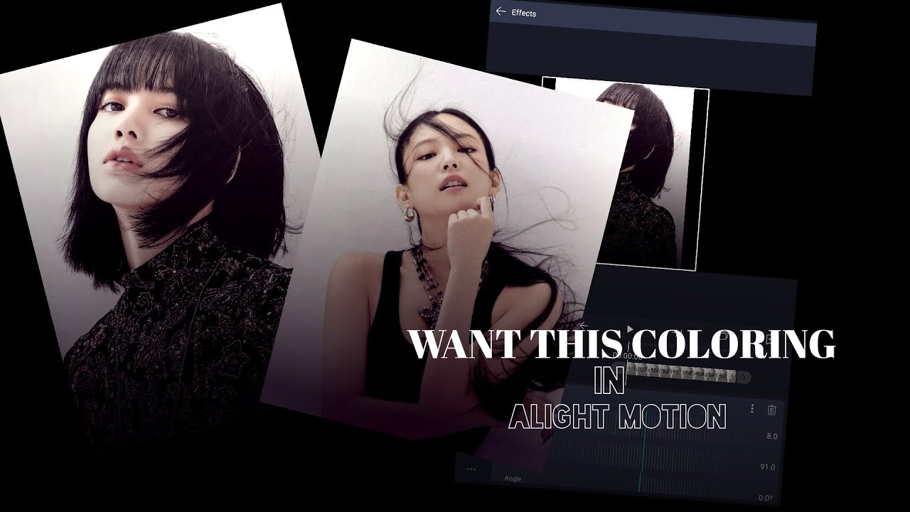 Coloring tutorial in Alight Motion - YouTube