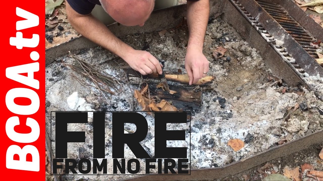 Fire from No Fire How to Campfire and start a fire with natural methods ...