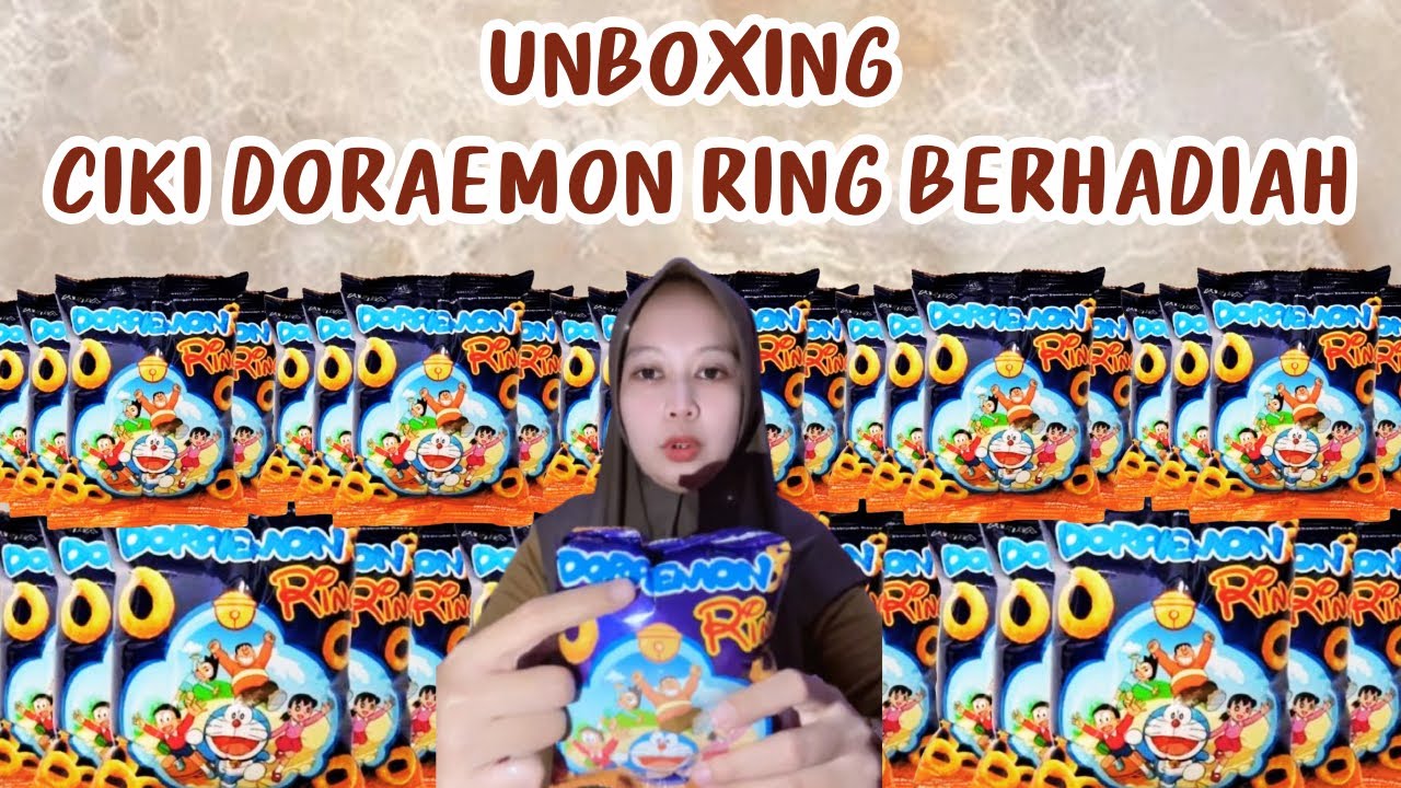 UNBOXING CIKI DORAEMON RING BERHADIAH‼️ - YouTube
