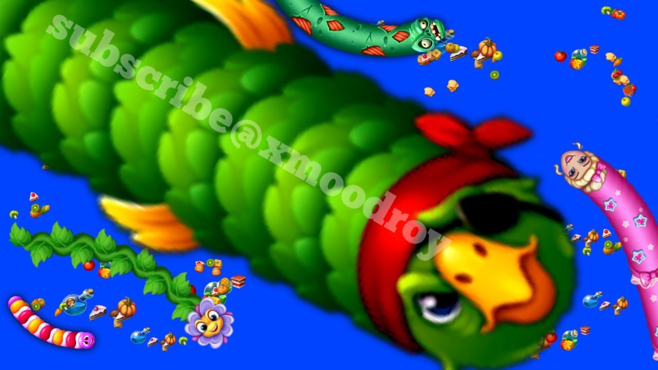 WORMSZONE.IO 🐍 REVIEW NEW SKIN PARROT #601 | Epic Worms Zone Best ...