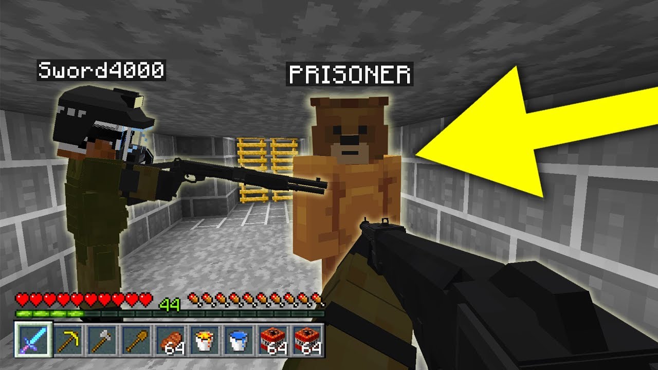 these Minecraft Bandits ATTACKED our Base... so we CAPTURED them! - YouTube