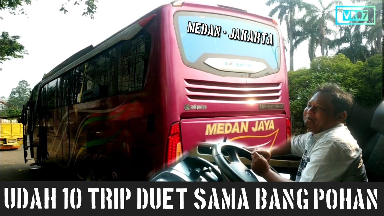 KEBERANGKATAN TUJUAN KOTA MEDAN ‼ BUS MEDAN JAYA walau SEPI SEWA WAJIB ...