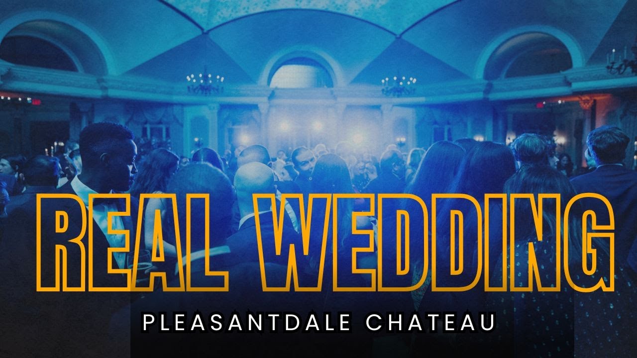 REAL WEDDING PARTY SET at the Pleasantdale Chateau with JASON JANI ...