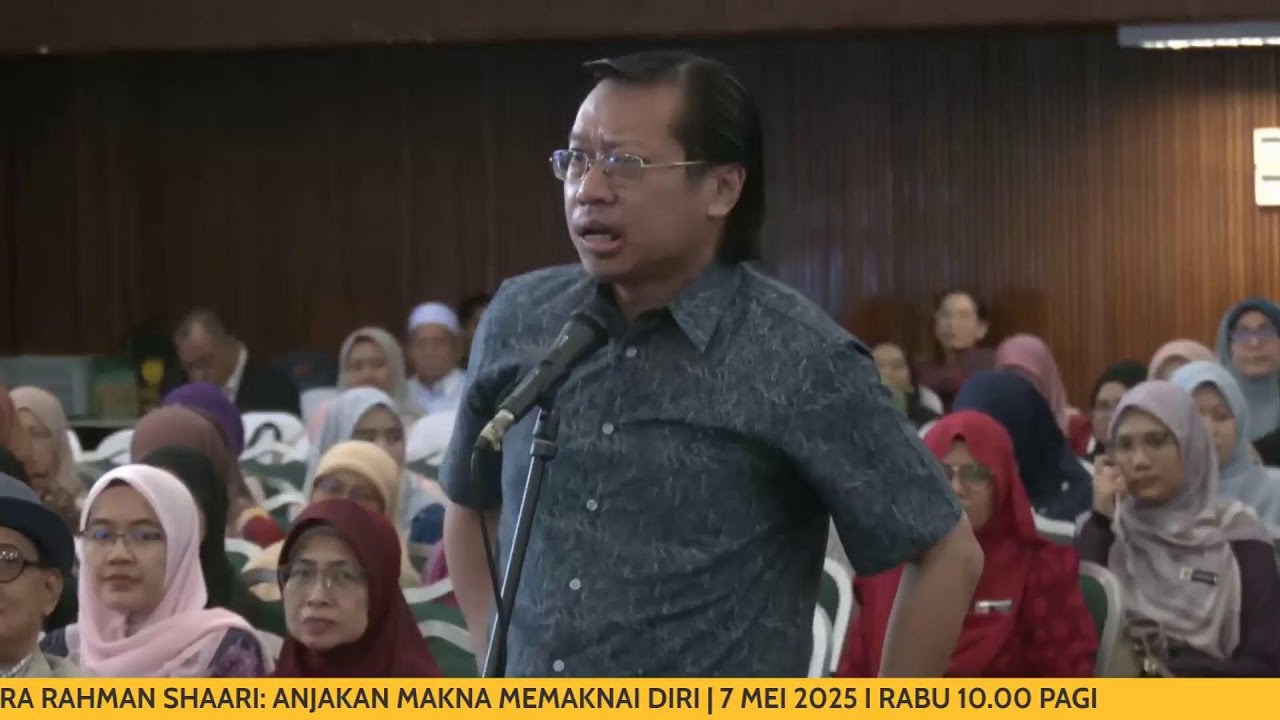 Majlis Perasmian Seminar Pemikiran Sasterawan Negara Rahman Shaari ...