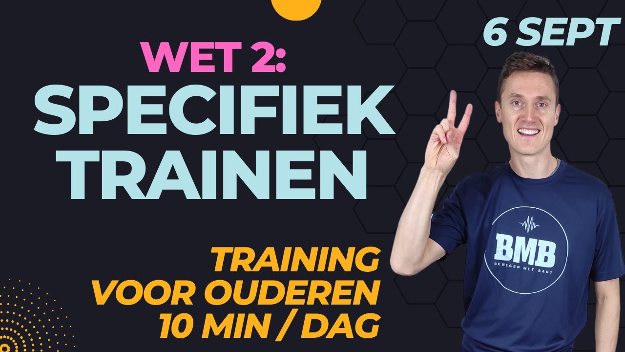 Trainingswet 2: SPECIFIEK trainen (10 MIN armspieren trainen voor 60 ...
