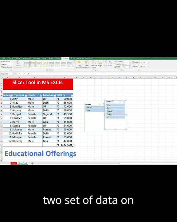 Slicer Tool Ms Excel Slicer Slicers Excelfunction Exceltutorial Exceltricks Exceltraining 8383