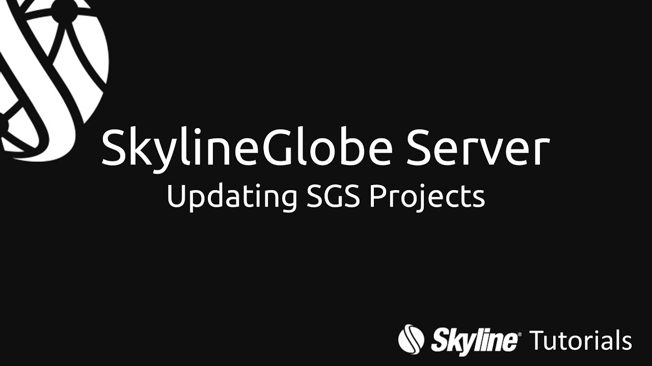 Updating SGS Projects - YouTube