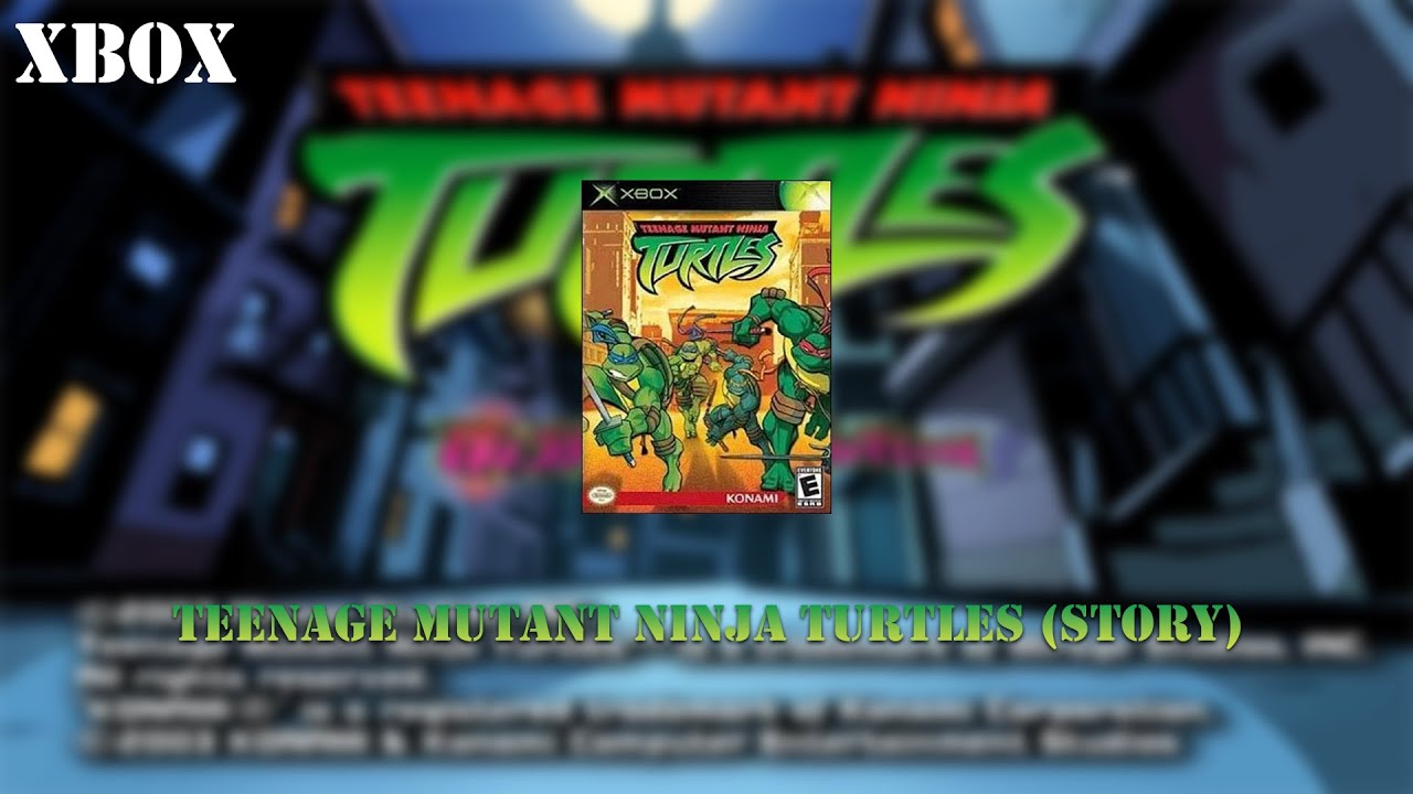Teenage Mutant Ninja Turtles (2003) | Xbox | Story Mode: Mikey ...