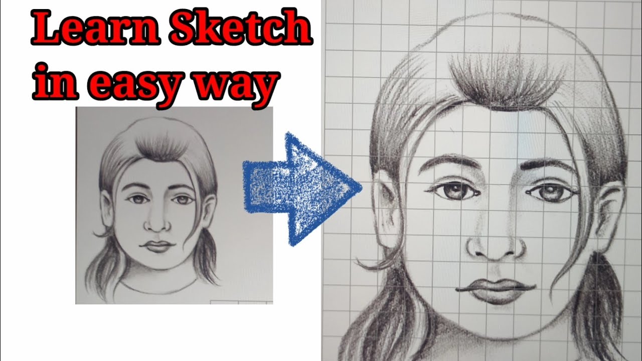 DIY How to Make Sketch Easy | Learn Easy Pencil Sketch | Pencil Sketch ...