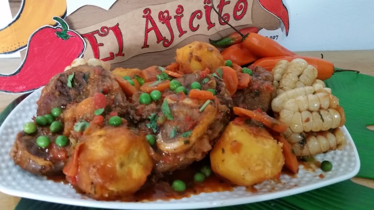 Estofado de osobuco con papa amarilla peruana super fácil| Osso buco ...