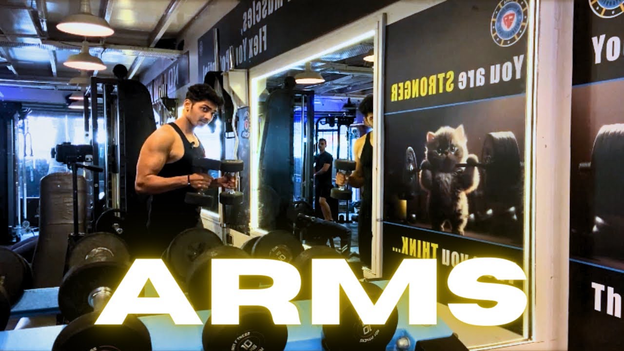 Cutting Day 8 (Arms Workout ) - YouTube