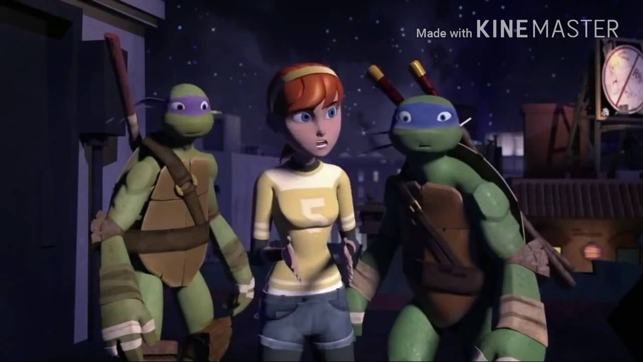 Tmnt 2012-Karai,Shinigami and April-New video in soon-Part 1 - YouTube