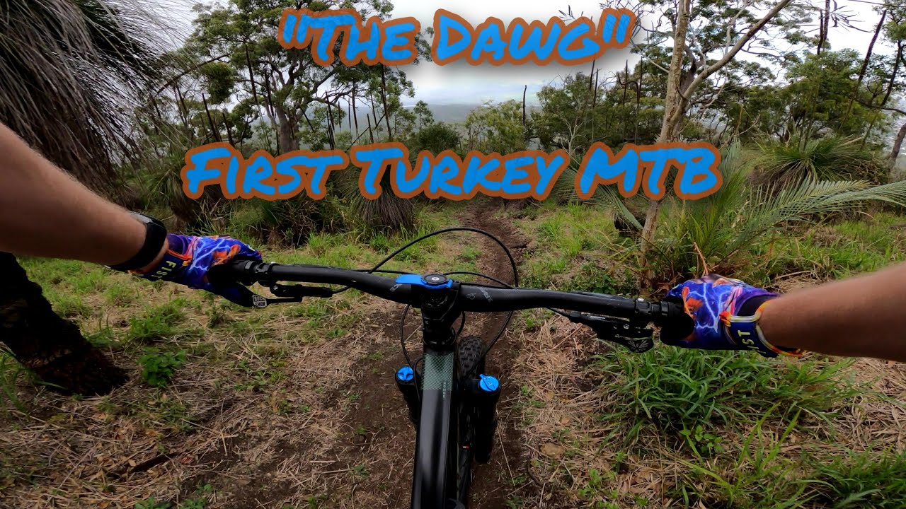 Group run on The Dawg @ First Turkey MTB Park - YouTube