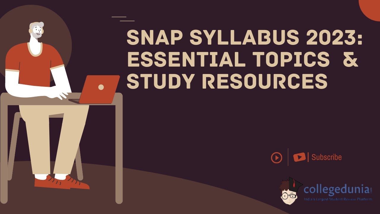 SNAP Syllabus 2023: Essential Topics & Resources - YouTube