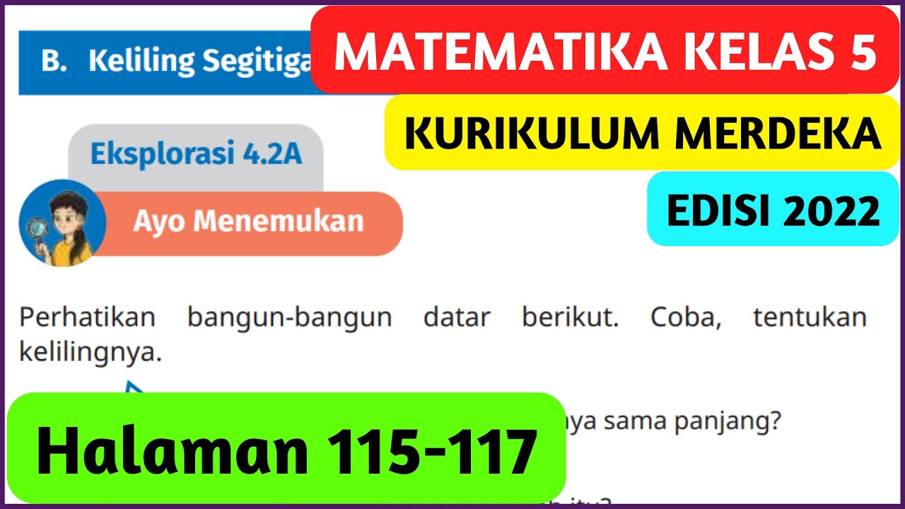 Kunci Jawaban Matematika Kelas 5 Halaman 115 116 117 Kurikulum Merdeka ...