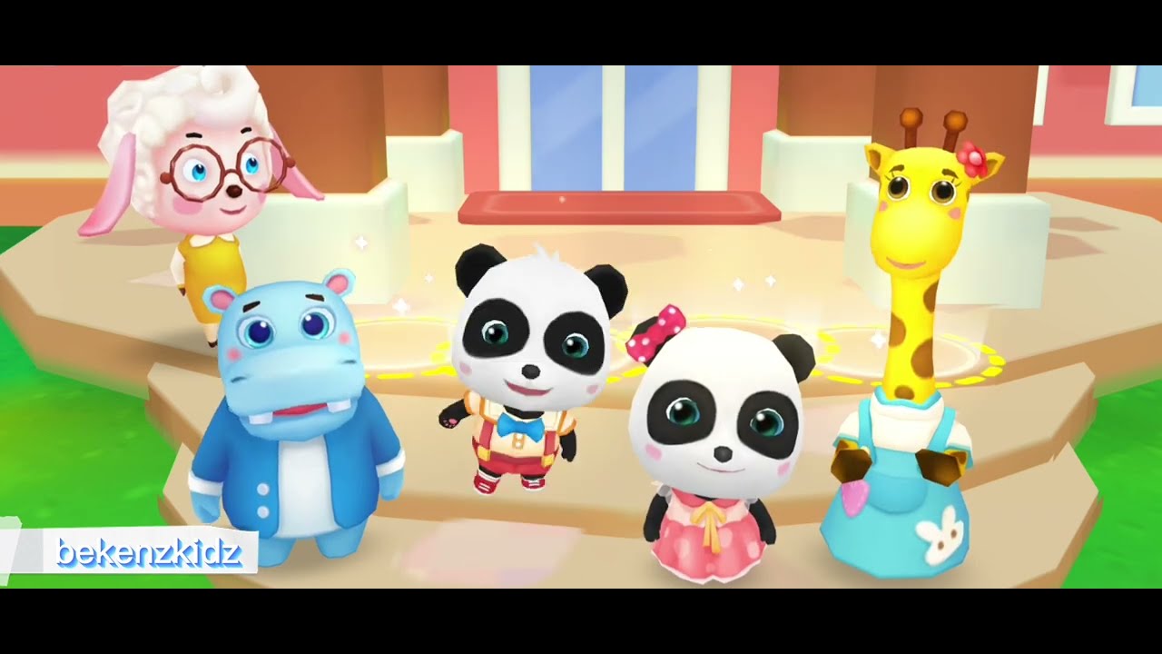 Babybus || kiki -miu miu - lulu dan zen zen sekolah - YouTube