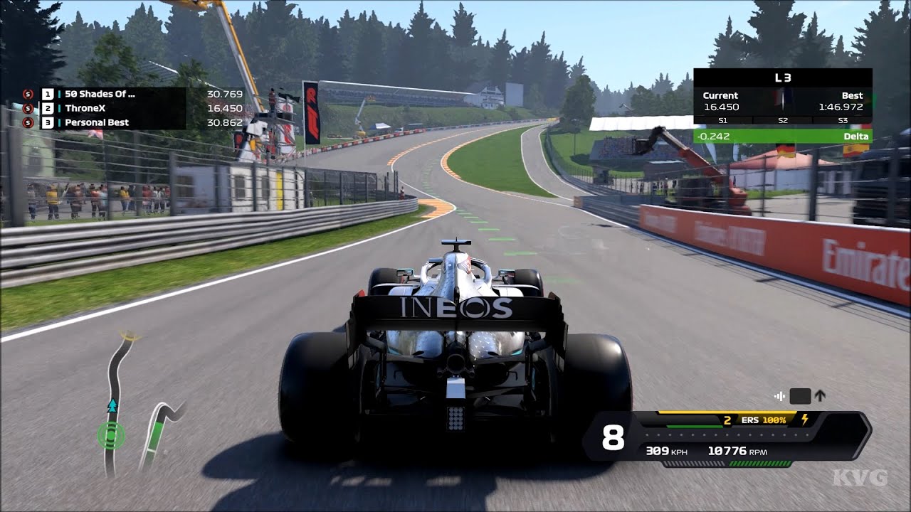 F1 2020 - Mercedes-AMG Petronas F1 Team W11 - Test Drive Gameplay (PC ...