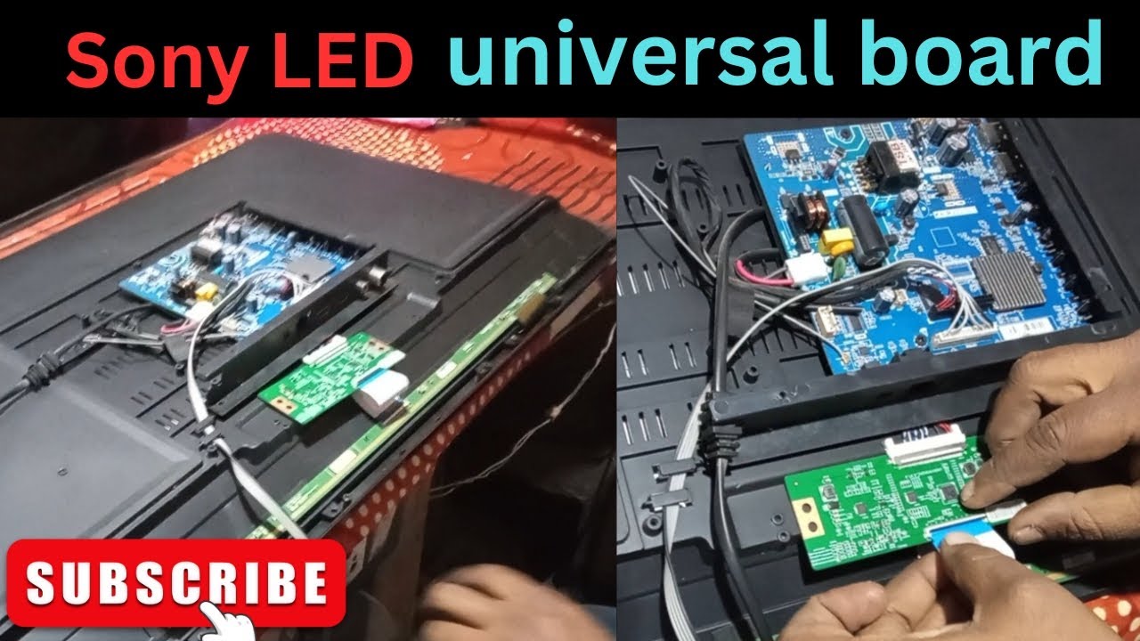 how to solve Sony LED problem no picture#सोनी एलइडी टीवी रिपेयरिंग ...