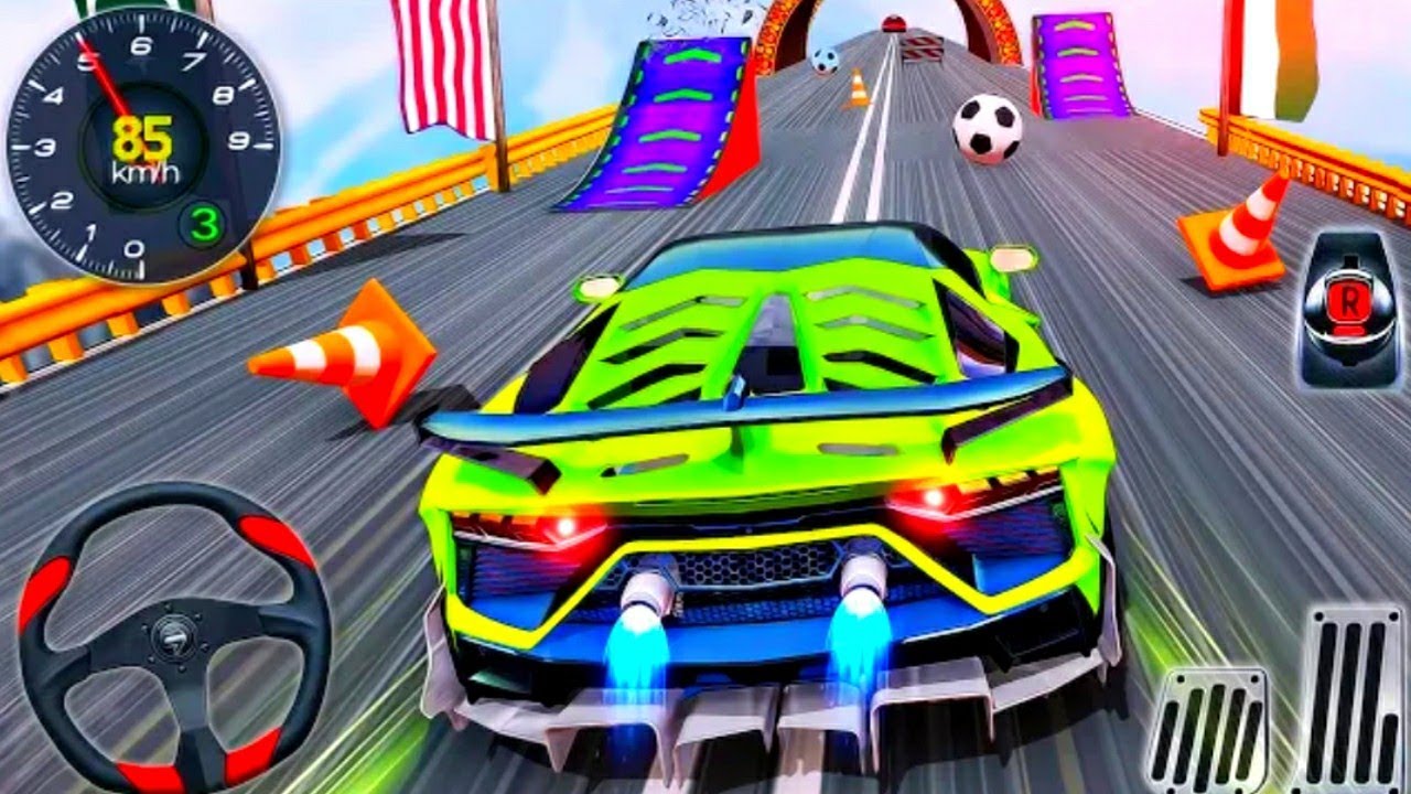 Mobil Balap Sport Racing Mega Ramp Car Stunts - Game Mobil Simulator ...