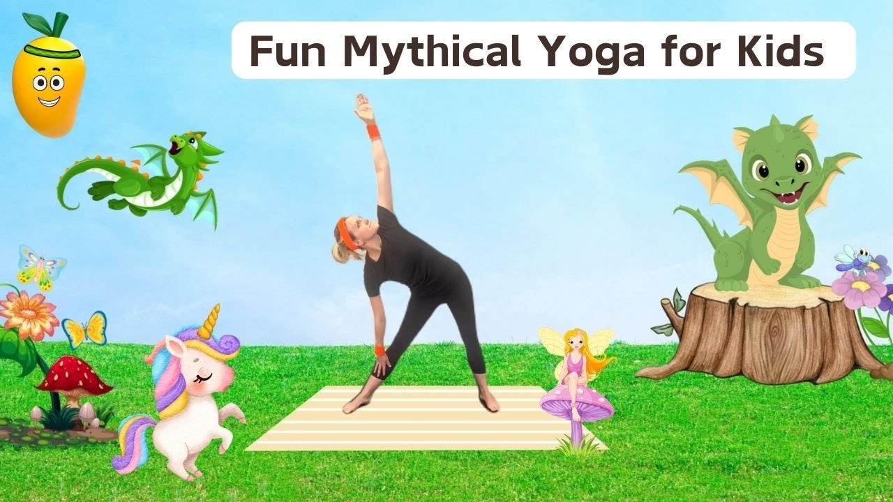 Fun Magical Yoga For Kids | Easy Kids Yoga | Coach Carrot Fitness - YouTube