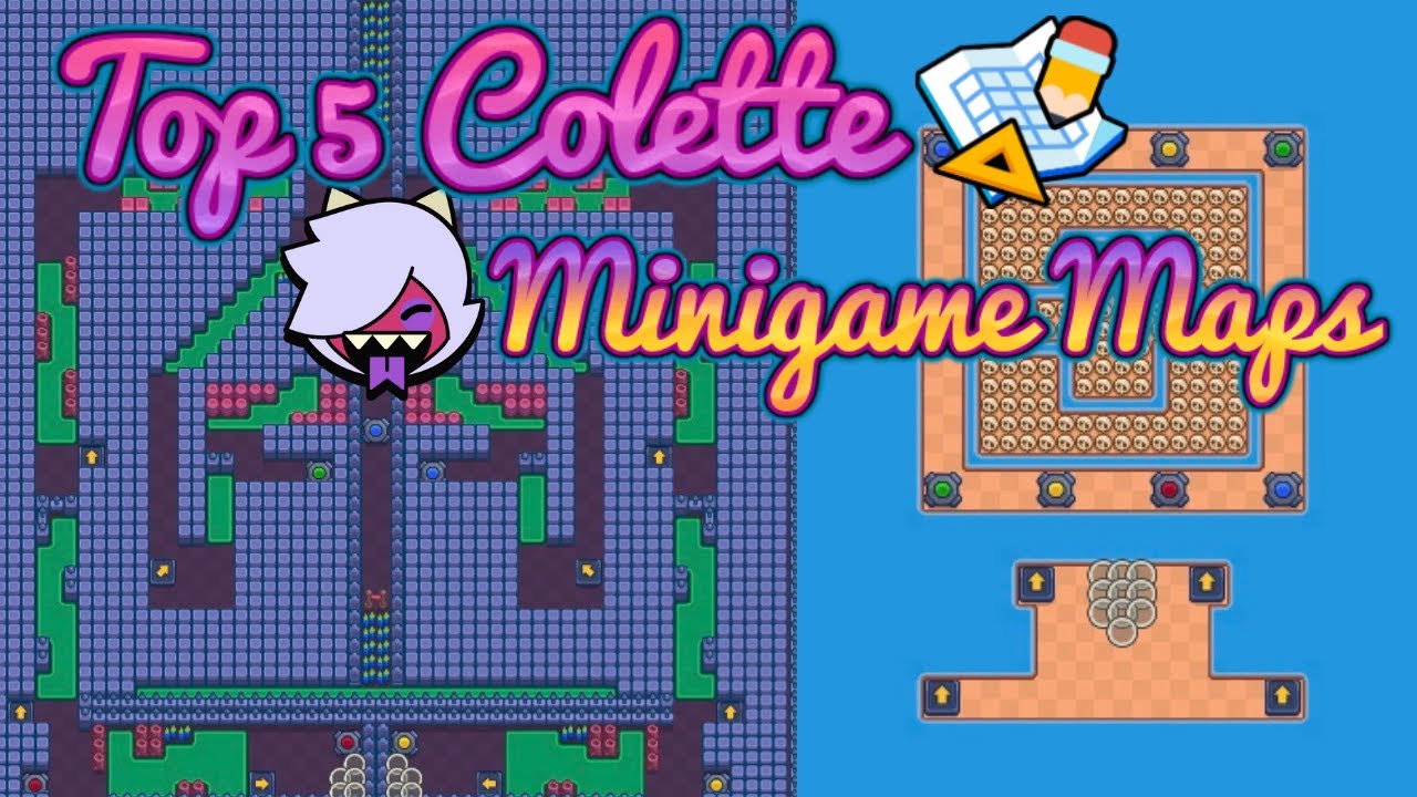 Top 5 Colette Minigames In Map Maker - YouTube