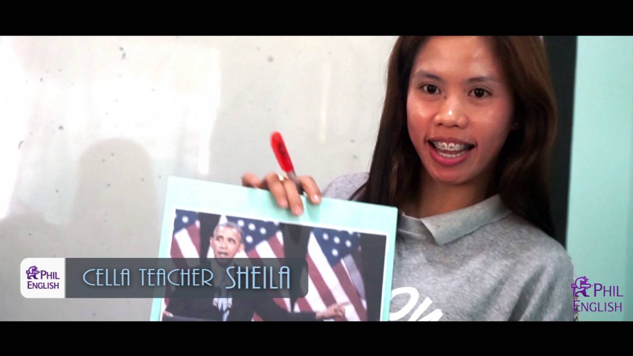 CELLA TEACHER SHEILA ESL SPEAKING CLASS - YouTube