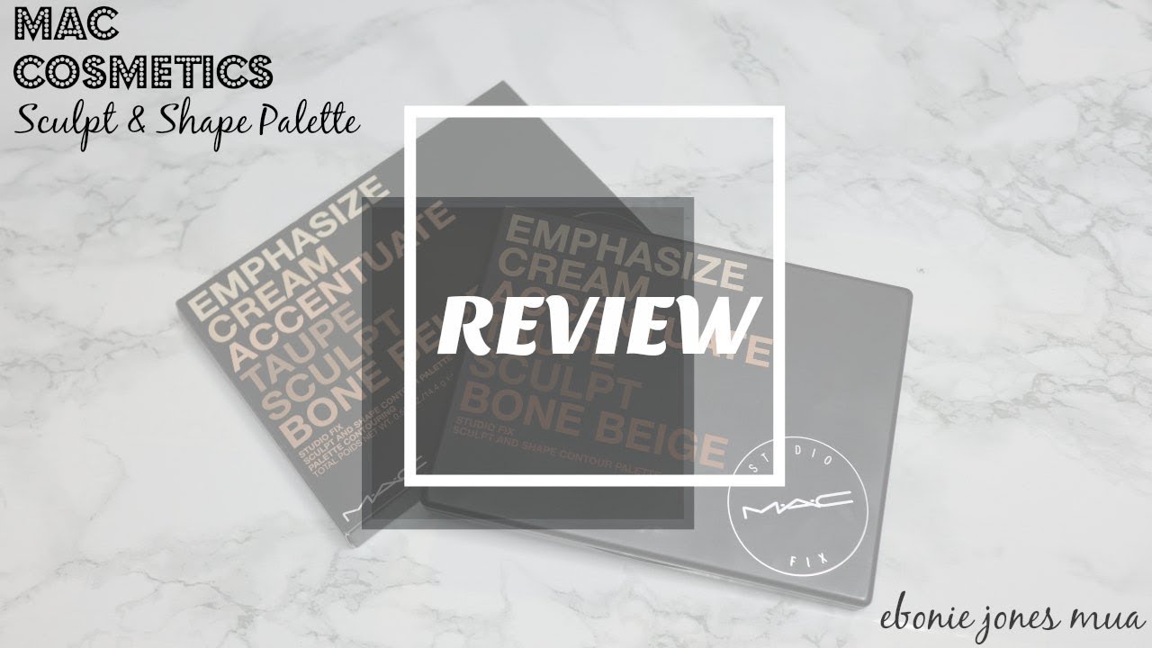 REVIEW #DEMOFAIL - MAC Cosmetics STUDIO FIX SCULPT & SHAPE PALETTE ...