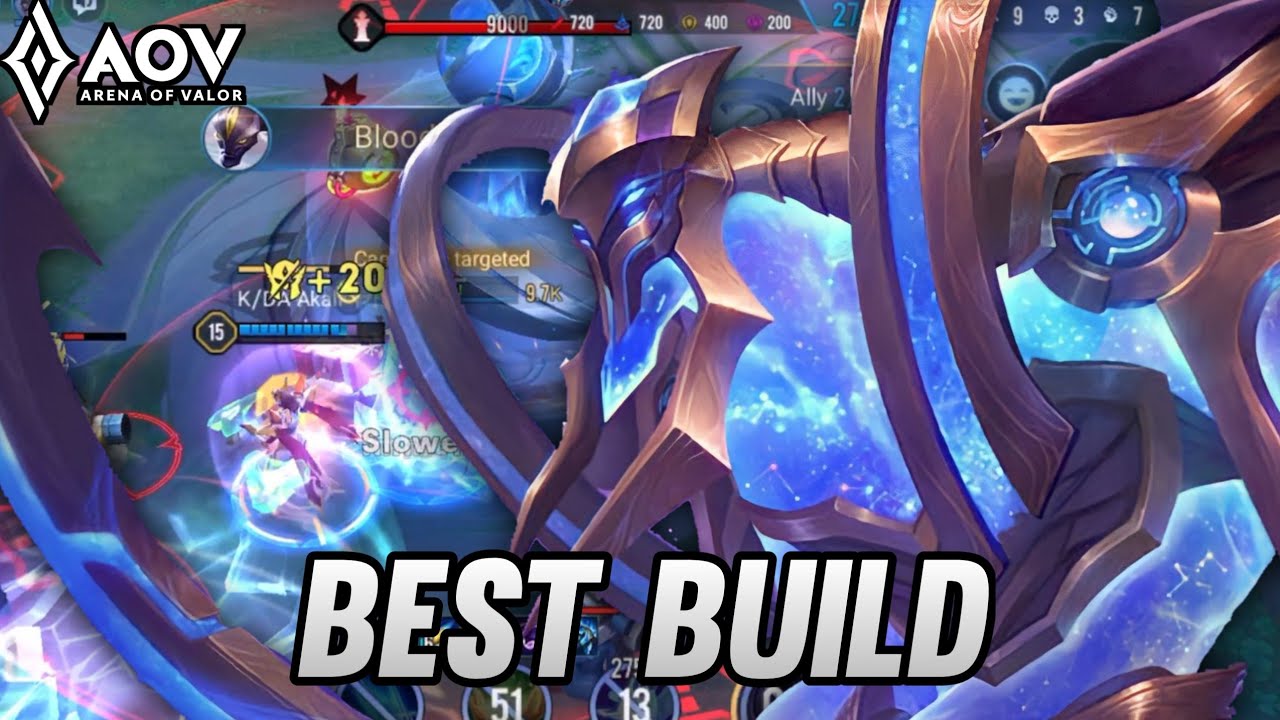 Zill pro gameplay | best build - arena of valor - YouTube