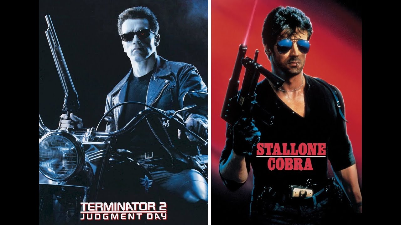 Terminator 2 vs Cobra - STRANGELY SIMILAR SCENES - YouTube