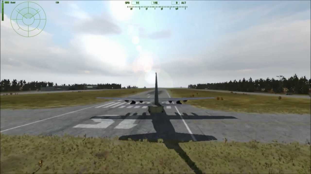 ArmA 2: DayZ Mod - how to crash with a big plane in elektro?! - YouTube