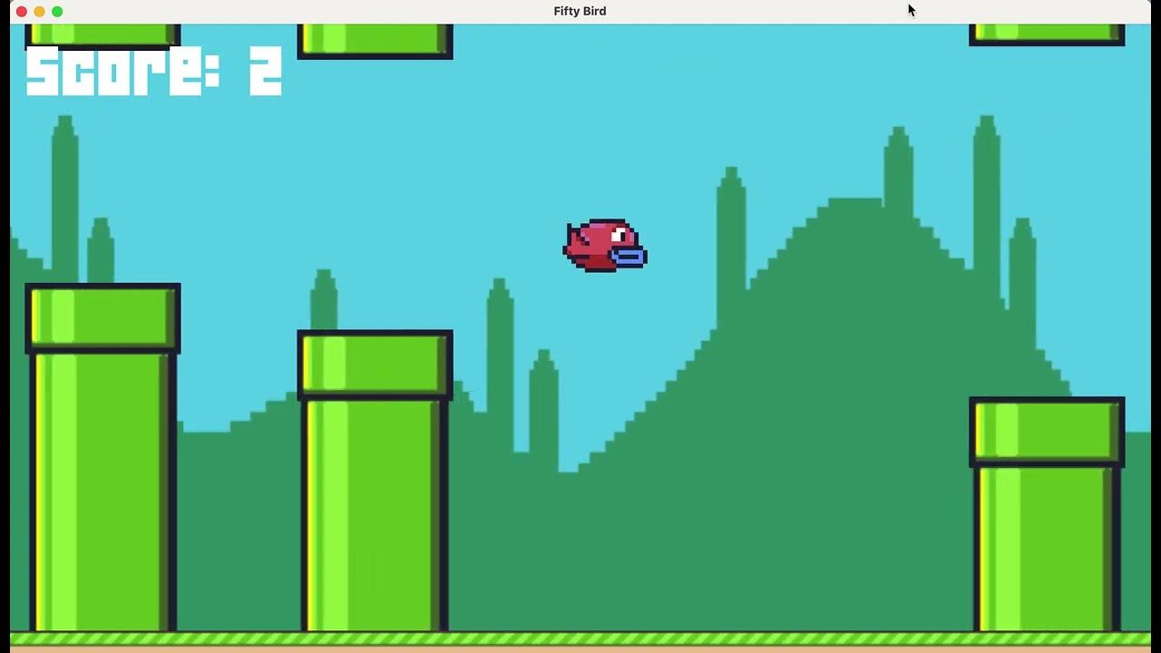 CS50 Game Development - Project 1 - Flappy Bird - YouTube