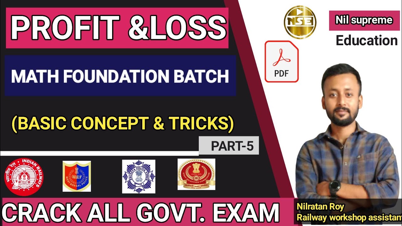 Profit and Loss Best Short Tricks|how to solve profit and loss question ...