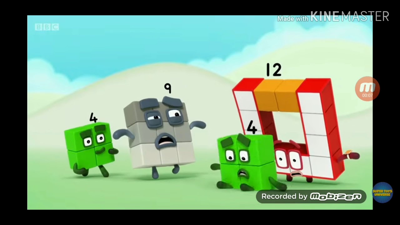 Numberblocks The big sneeze deleted sence - YouTube