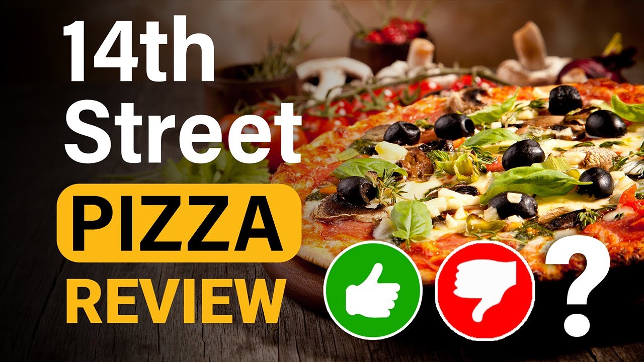 14th Street Pizza Review | Best Food Review | Pizza Review #FoodyUsman ...
