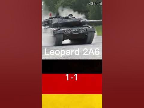 Leopard 2A6 VS M1A1 Abrams - YouTube