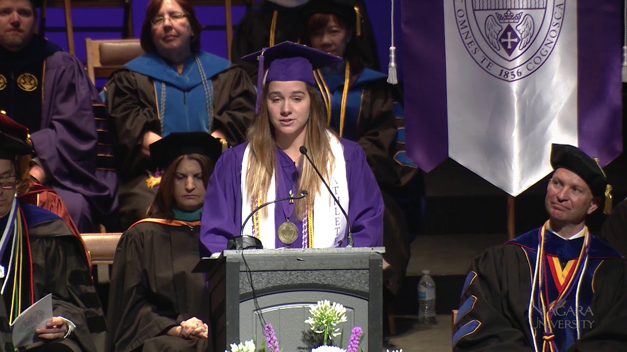 Undergraduate Commencement 2018 | Anna Eckhardt - YouTube