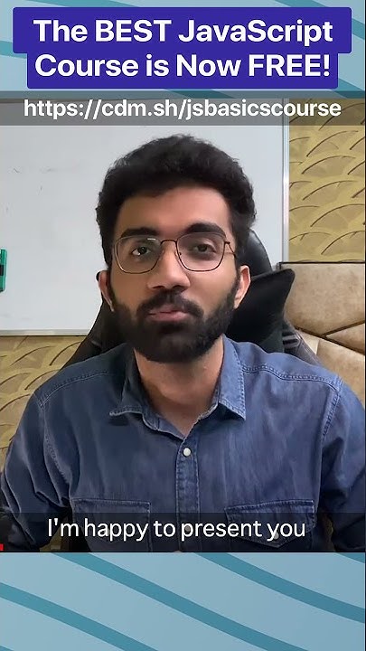 FREE JavaScript Crash Course | Learn JavaScript for Beginners #shorts - YouTube