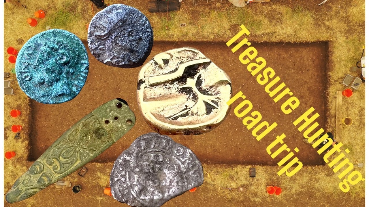 Archaeology treasure hunting road trip extravaganza! - YouTube