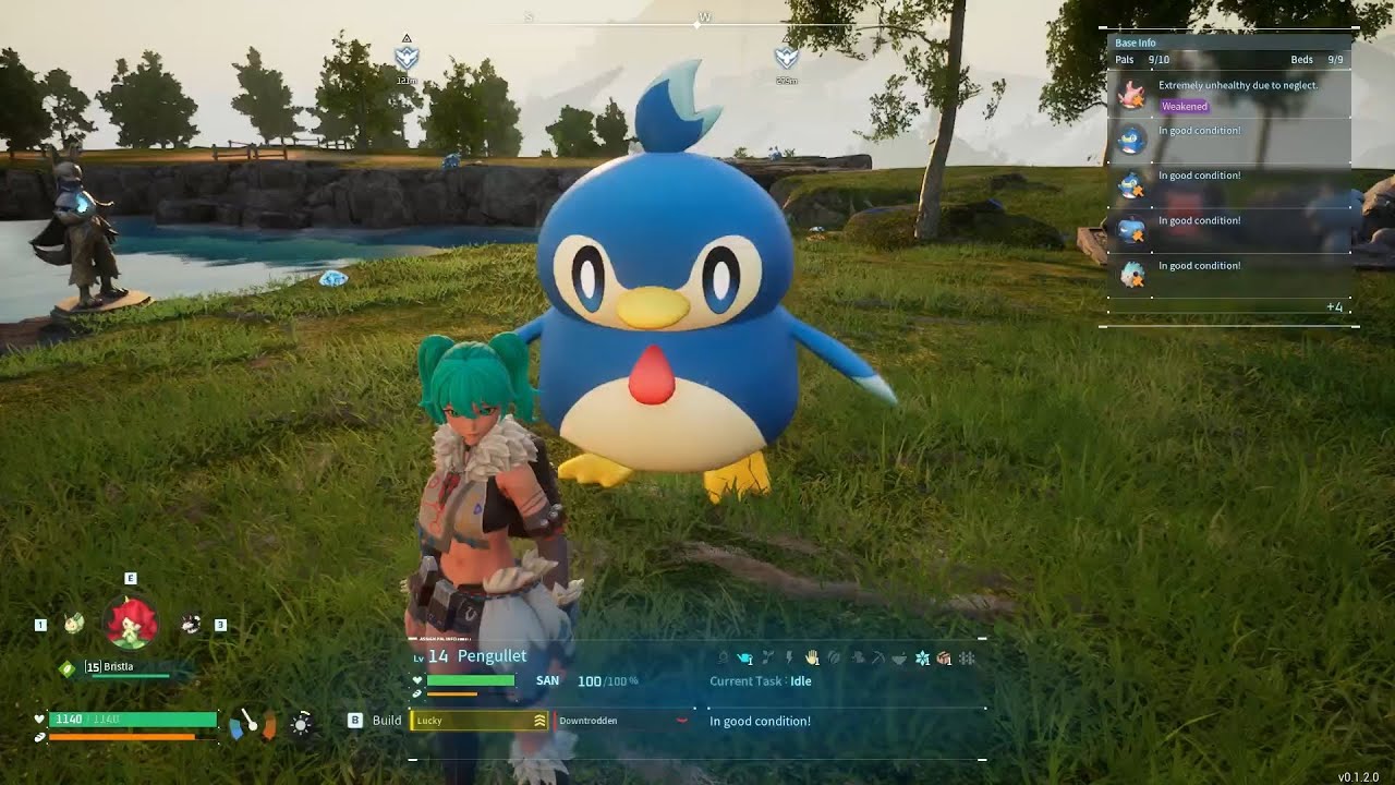 showing off my first shiny in PALWORLD - YouTube