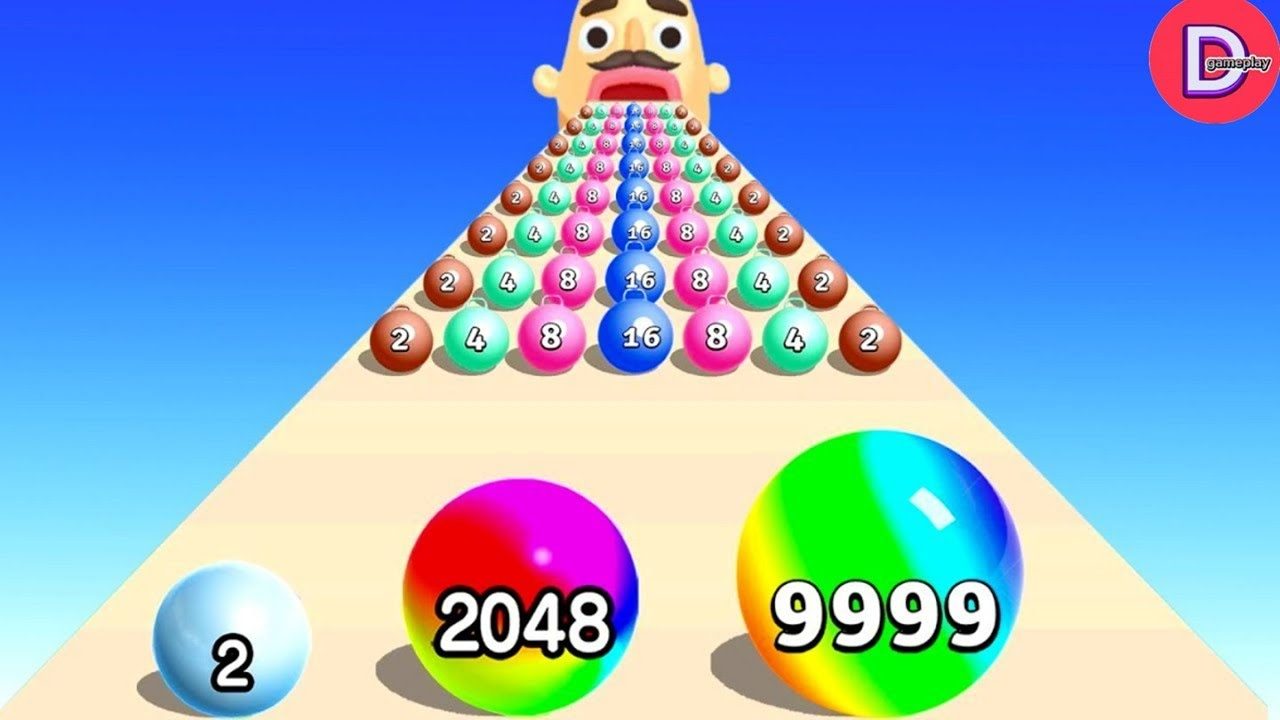 TikTok Satisfying Mobile Game AZ Run, Tippy Toe, Canvas Run Video ...