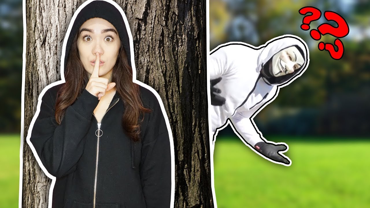 HACKER GIRL Hide and Seek (TRAPPED in Forest and Chased by Hacker ...