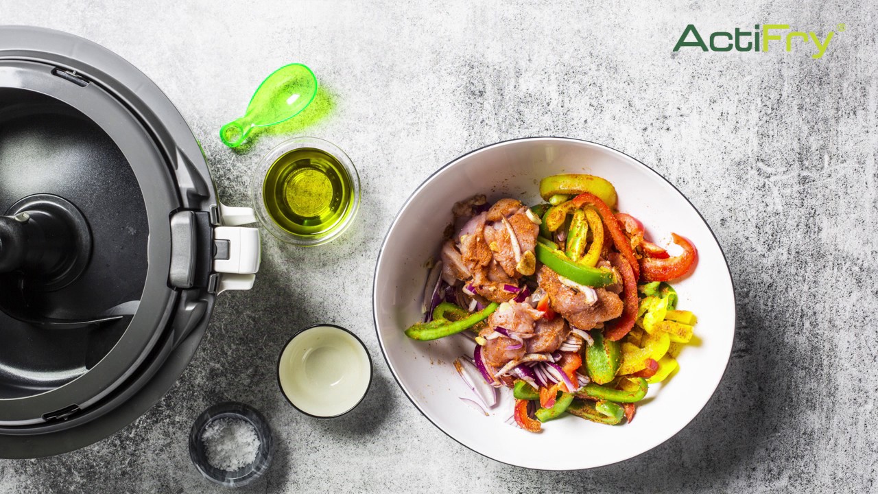 ActiFry - Chicken Fajitas - YouTube