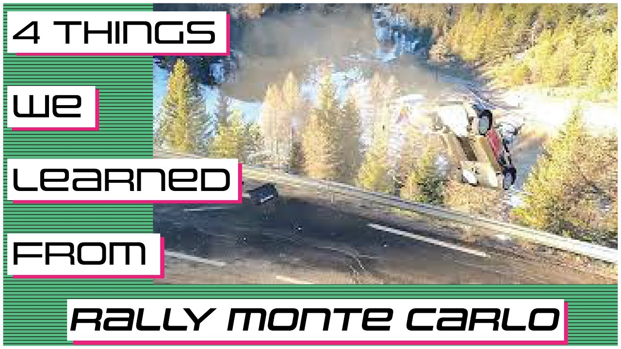 4 Things We Learned From Rally Monte Carlo 2022 - YouTube