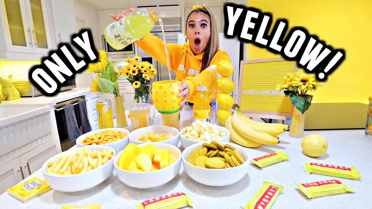 I Only Ate YELLOW Food For 24 HOURS Challenge YouTube i-only-ate-yellow-food-for-24-hours-challenge-youtube