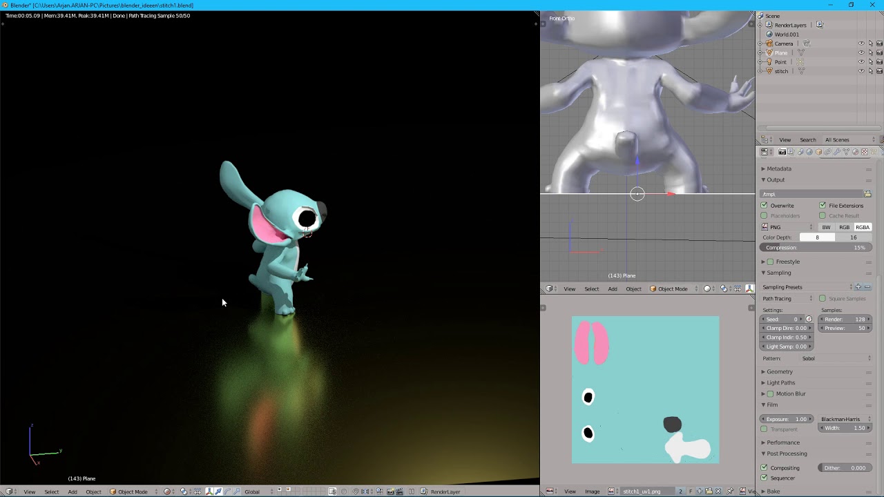 Blender Stitch - YouTube