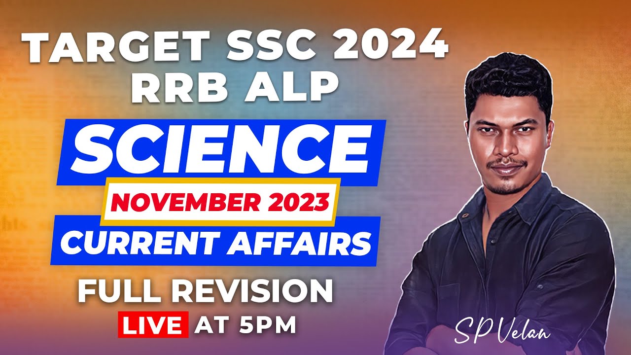 Target SSC Exam & RRB ALP 2024 | November 2023 Current Affairs ...