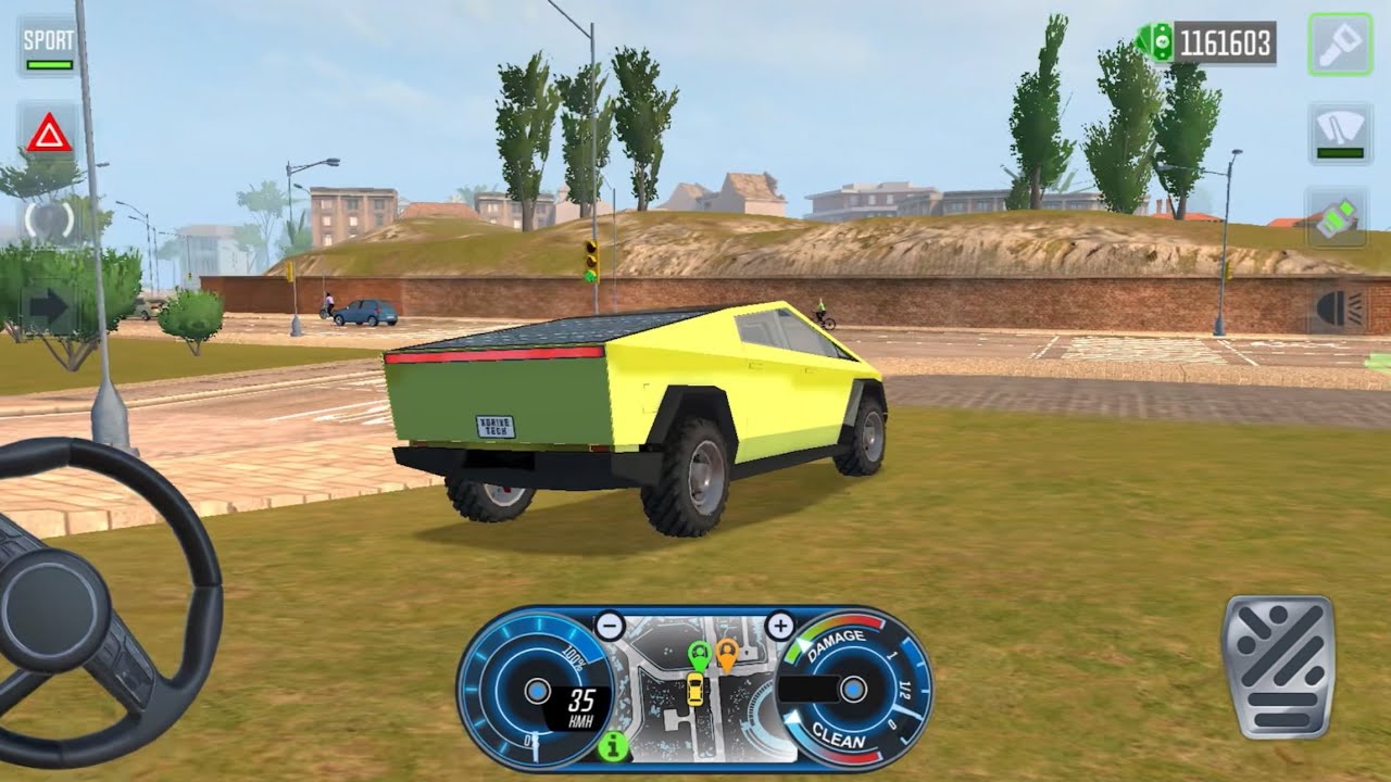 Tesla Cybertruck | Taxi Car Simulator EVO Mobile Gameplay - YouTube