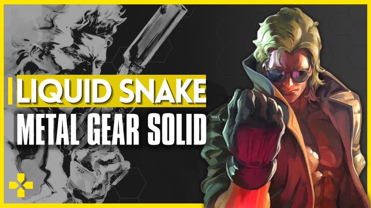 La Verdadera Historia de LIQUID SNAKE | Era tan DÉBIL? #metalGearSolid - YouTube